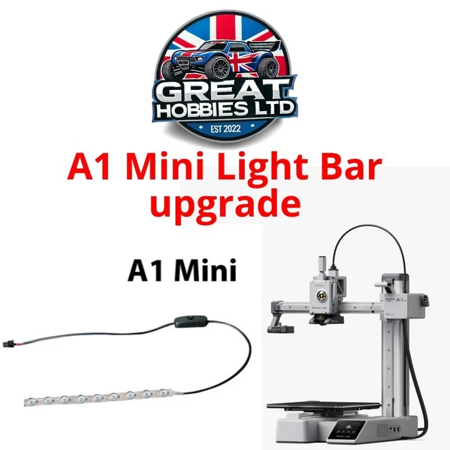 FOR BAMBU LAB A1/A1 Mini LED Light Strip Adapter 3D Printer Accessories ...