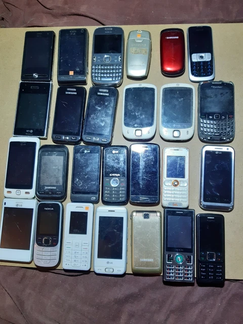 LOT 26 TÉLÉPHONES tout modelé vendu comme HS voire l'annonce EUR 65,00 - PicClick FR