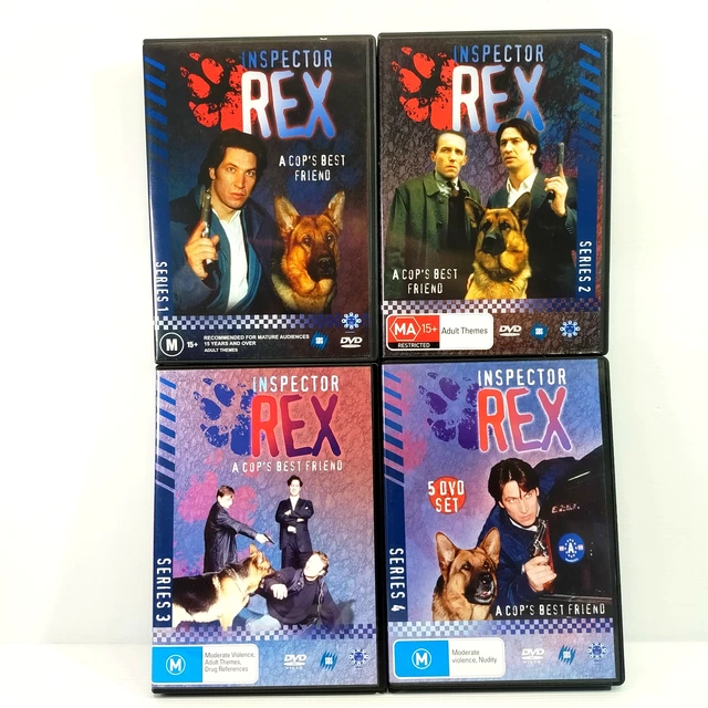 INSPECTOR REX KOMMISSAR Rex DVD Region 4 Collection Series 1–10 + By ...