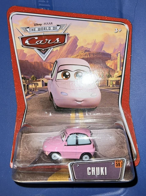 MATTEL DISNEY PIXAR Cars Chuki Woc World Of Cars #59 Die-Cast 1:55 ...