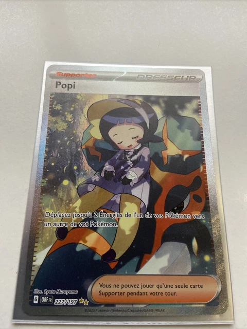 POPI - EV3:FLAMMES Obsidiennes - 227/197 - Carte Pokémon Française ...