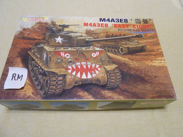 1/35 DRAGON SHANGHAI 6811 M4A3E8 Easy Eight Korean War EUR 25,00 ...