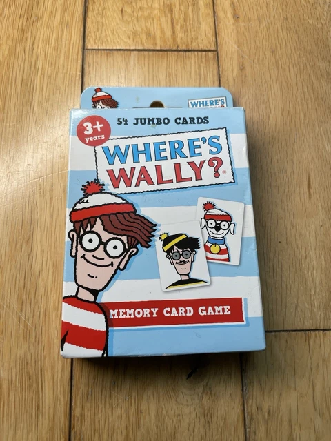 EXCELLENT CONDITION: WHERE'S Wally? Jumbo Card Memory Game £5.00 ...