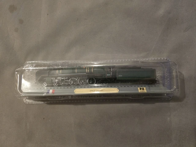 LOCOMOTIVES OF THE World 1:160 Scale N Gauge Del Prado - SNCF 242 A1 ...