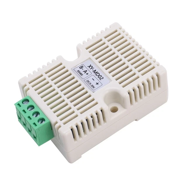 TEMPERATURE HUMIDITY TRANSMITTER RS485 SHT20 Sensor Modbus RTU ...