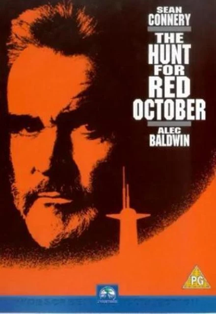 THE HUNT FOR Red October Sean Connery 2000 DVD Top-quality Free UK ...
