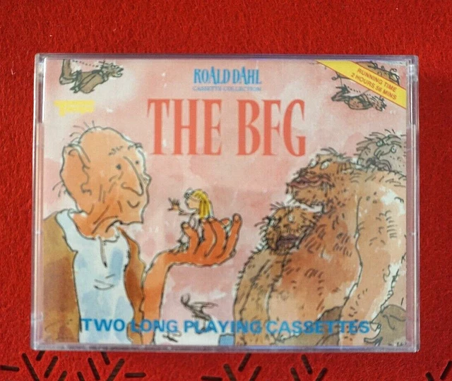 THE BFG BY Roald Dahl Cassette Collection 1989 Audio Book Two Cassettes ...