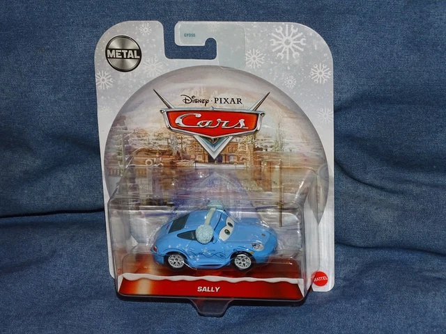 VOITURE DISNEY PIXAR Cars Snow Day Sally Serie Metal Wintertime Noel ...
