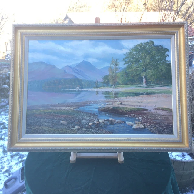 ARTHUR TERRY BLAMIRES. Beautiful Big Oil. Superb Frame. Calf Close ...