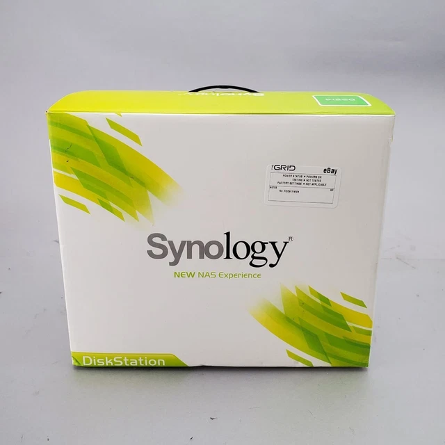 SYNOLOGY DISKSTATION DS214 External 2-Bay NAS IOB - Untested EUR 50,51 ...