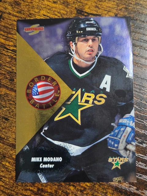 1995-96 SCORE BORDER Battle #9 Mike Modano Dallas Stars EUR 2,44 ...