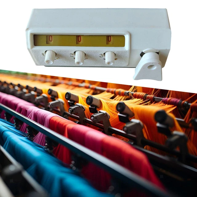 KNITTING MACHINE ROW Counter Resettable Replace Digital Counter ...