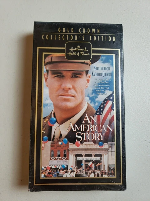 NEW HALLMARK HALL Of Fame Vhs An American Story Brad Johnson Kathleen ...