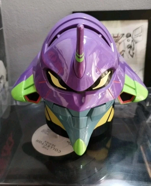 EVANGELION 2.0 YOU Can (Not) Advance - Eva 01 head coin bank piggy bank ...