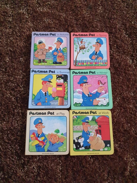 POSTMAN PAT, AN Award Hardback Book Set, 1993, Woodland Animations ...