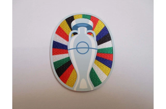UEFA EURO EUROPAMEISTERSCHAFT Logo Flock Patch Badge 2024 EUR 8,99 ...
