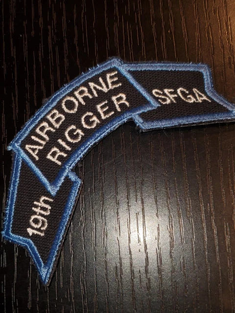 1960S 70S US Army 19th Special Forces Airborne Pathfinder Scroll Patch ...