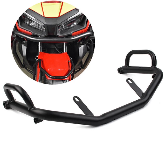 BLACK UPPER CRASH Bar Engine Guard Bumper Protector for Honda ADV 150 2020-2021 EUR 108,59 ...