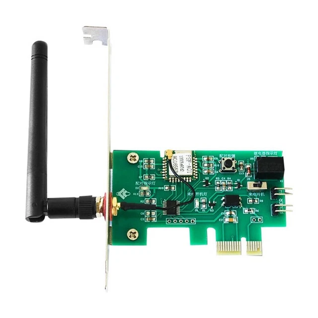 PARA WIFI SWITCH módulo de relé PCI-E Desktop Switch Card reiniciar ...