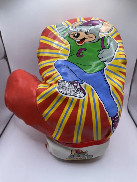 RARE CHUCK E Cheese Boxing Glove Plush - Vintage 2001 Showbiz ...