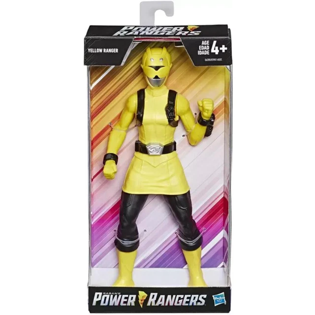 FIGURINE ARTICULÉE POWER Rangers Beast Morphers Yellow Ranger 25 cm EUR ...