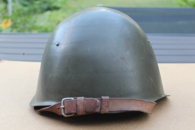 CASQUE POLONAIS WZ 50 vert foncé complet EUR 27,62 - PicClick FR