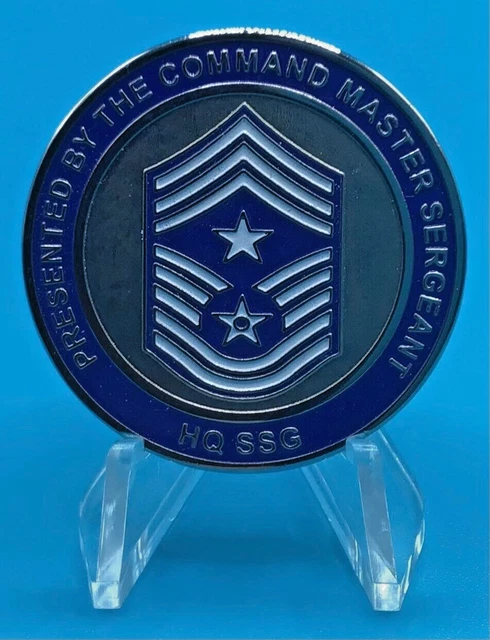 USAF COMMAND MASTER Sergeant HHQ Force "Enlisted Pride" Military Challenge Coin $11.03 - PicClick CA