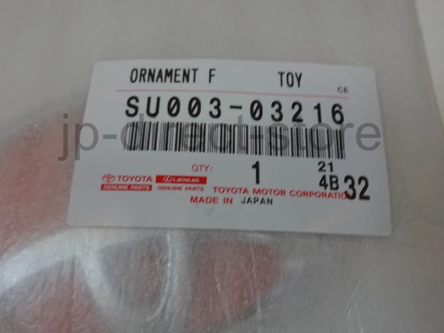 GENUINE TOYOTA GT FT 86 ZN6 Front & Rear Emblem SU003-03216 / SU003 ...