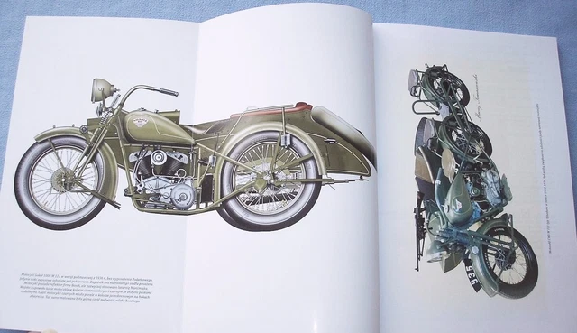 SOKÓŁ 1000 PRE-WAR heavy motorcycle Sokol CWS M111 / Polish armament in ...