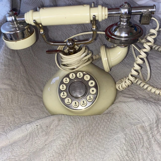 REGAL FRENCH RETRO Vintage Push Button Rotary Telephone £10.00 ...