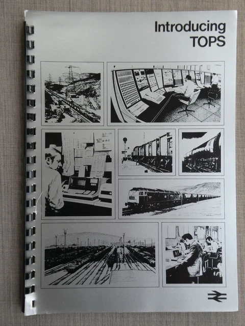 BRITISH RAILWAYS RAILFREIGHT Introducing TOPS booklet 1978 £1.20 ...