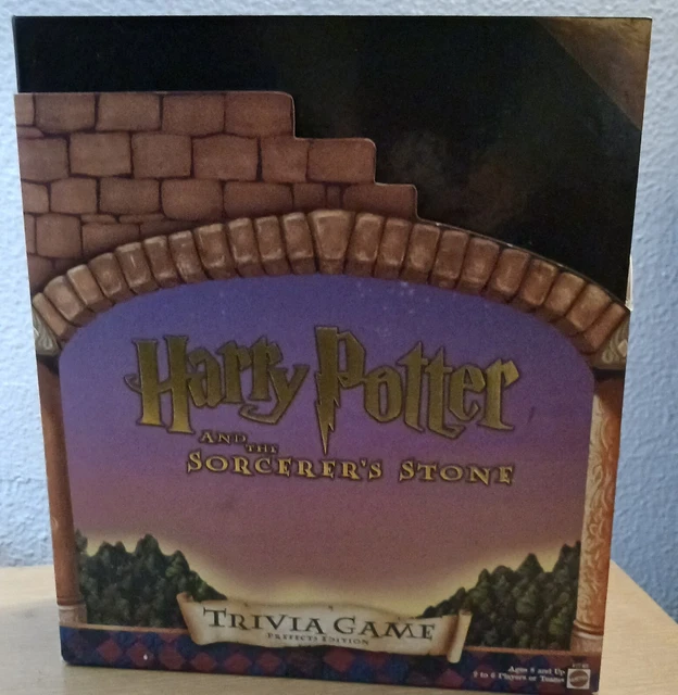 HARRY POTTER SORCERERS Stone Trivia Game Prefects Edition Complete £19. ...