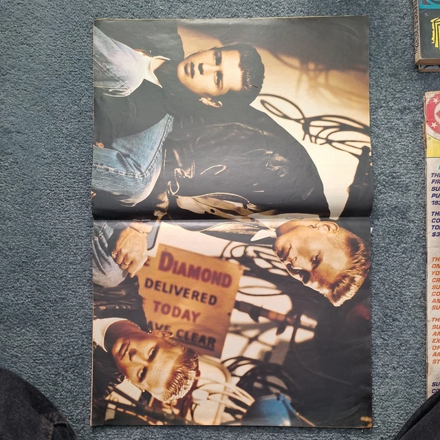 LOOK-IN MAGAZINE FEB 6th 1988 Bros and Terence Trent D'Arby posters £6. ...