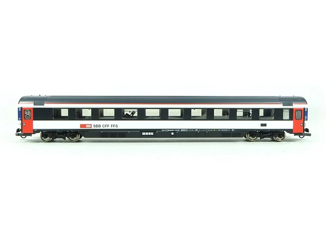 PERSONENWAGEN EC-REISEZUGWAGEN 2. Klasse SBB, Roco H0 74636 neu OVP EUR ...