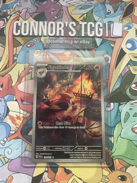 POKÉMON TCG FLETCHINDER Scarlet & Violet - Paldea Evolved 199/193 Holo... $11.00 - PicClick AU