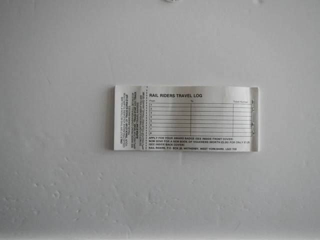 BRITISH RAIL RAIL Riders Vintage badge and Voucher Booklet £12.99 ...