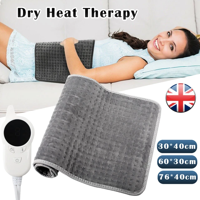 THERAPEUTIC ELECTRIC BACK Heat Pad Wrap for Muscle Tension Back Neck ...