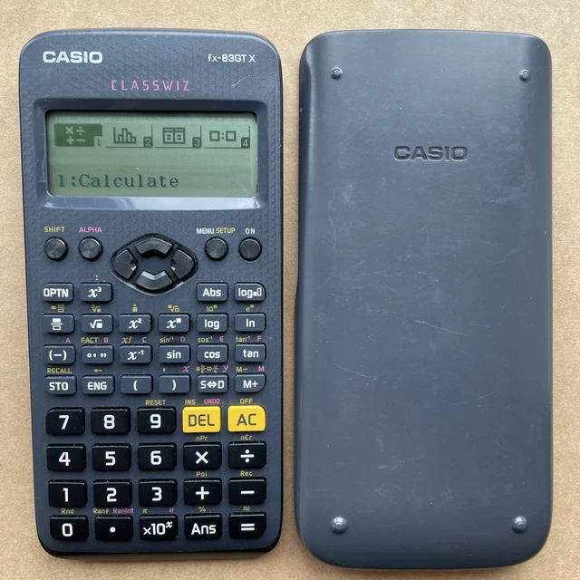 CASIO FX-83GTX SCIENTIFIC Calculator UK Exam Approved GCSE 276 ...