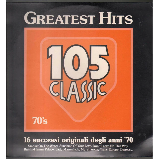 AAVV LP VINYLE Greatest Hits 105 Classique 70's Emi Italiana‎ 64 ...