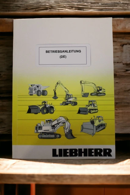 LIEBHERR R950 SME Hydraulikbagger Betriebsanleitung ser 34697 EUR 89,69 ...