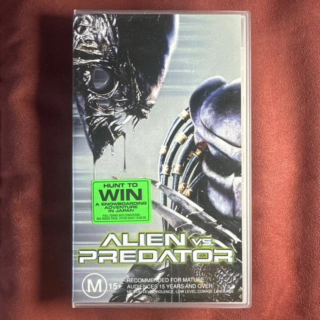 ALIEN VS. PREDATOR (VHS, Ex Rental, 20th Century Fox, 2004) - Free ...
