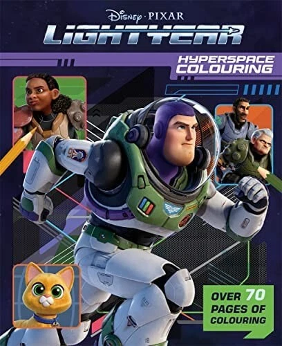 DISNEY PIXAR - Buzz Lightyear Hyperspace Colouring Book - Brand New £2. ...