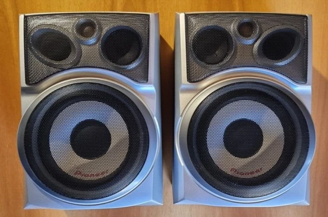 PIONEER S-A660 CASSE Acustiche Stereo Speakers 3-way 100W 30x22cm VINTAGE '90s EUR 99,90 ...