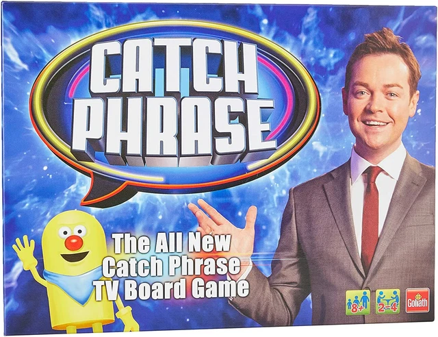 ALL NEW CATCH Phrase TV Board Game - Complete £44.99 - PicClick UK