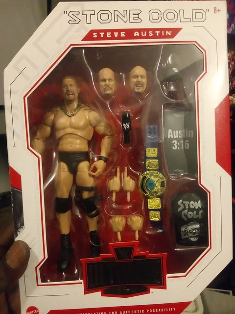 MATTEL WWE ULTIMATE Edition Stone Cold Steve Austin 6" Action Figure ...