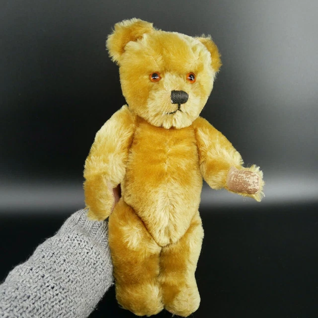VINTAGE ALPHA FARNELL teddy bear - mohair English bear - 1940s £141.37 ...