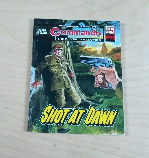COMMANDO COMIC~SHOT AT Dawn (5286) WW2-The Silver Collection £3.99 - PicClick UK