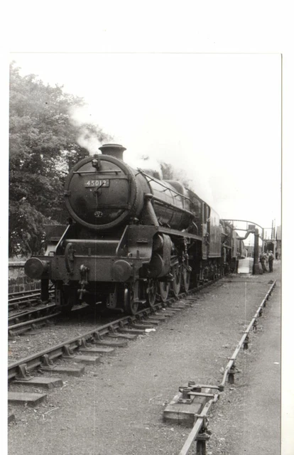 RAIL PHOTO LMS 460 Black 5 45012 Tain station HR CR Ross and cromarty ...