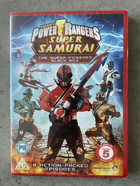 POWER RANGERS SUPER Samurai Super-powered Black Box DVD (New and Sealed ...