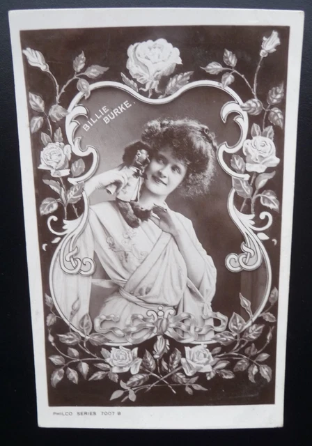 EDWARDIAN ACTRESS MISS Billie Burke Postcard £2.00 - PicClick UK EDWARDIAN ACTRESS MISS Billie Burke Postcard £2.00 - PicClick UK